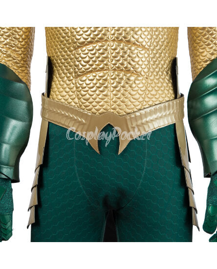 Aquaman Costume DC Superhero Arthur Curry Halloween Suits for Adults ...