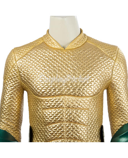 Aquaman Costume DC Superhero Arthur Curry Halloween Suits for Adults ...