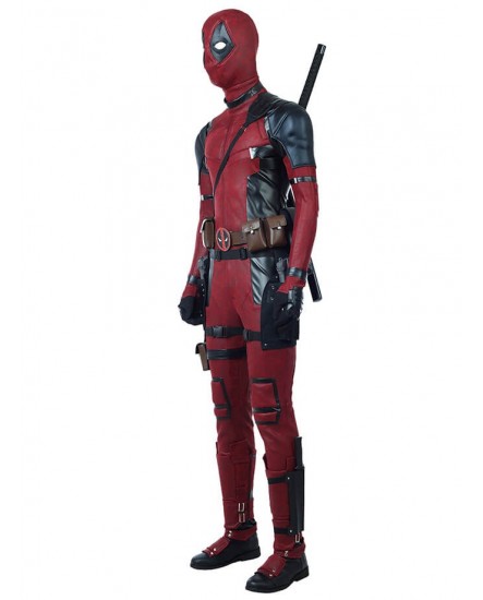 Newest Deadpool Cosplay 2 Wade Winston Wilson Halloween Costumes for M ...